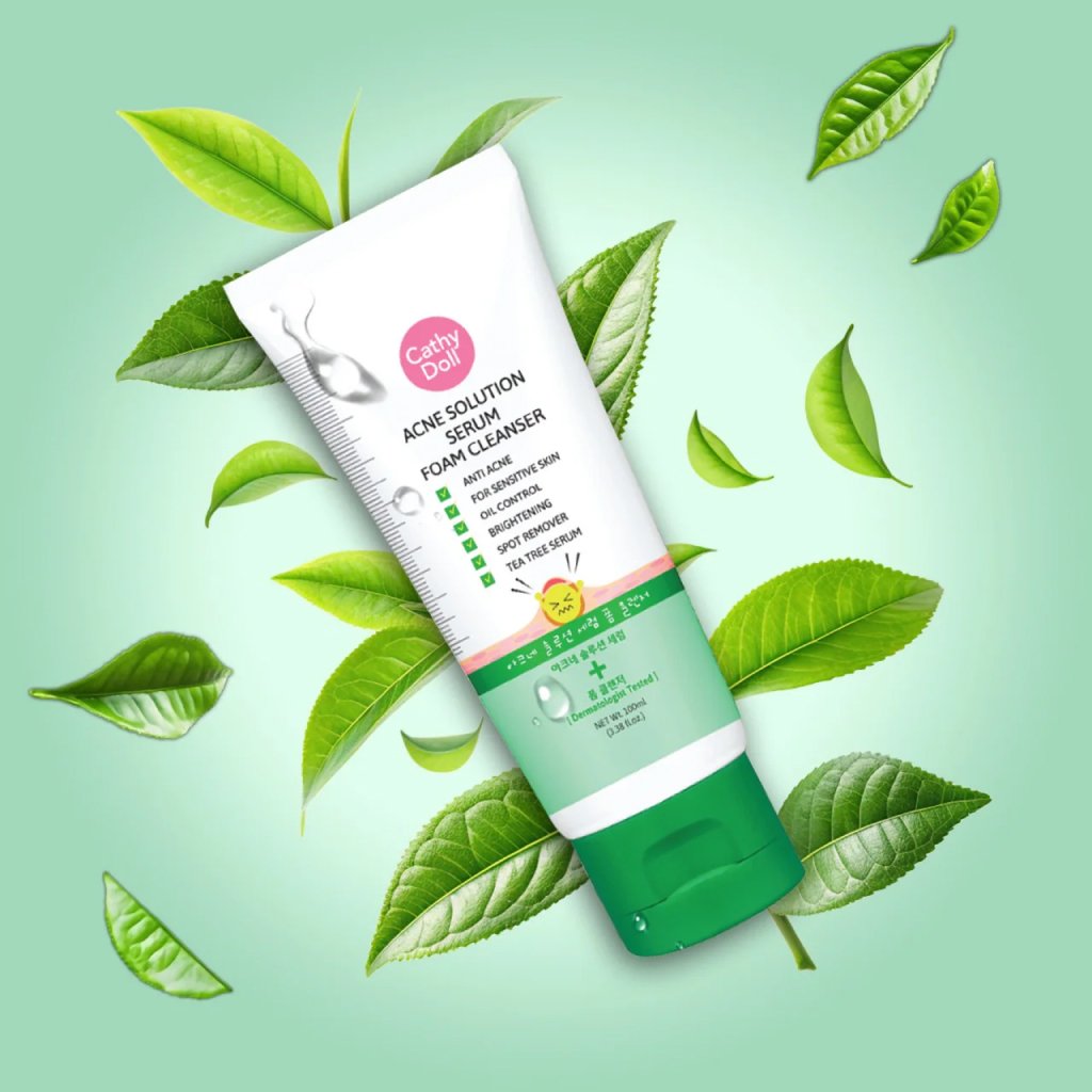 Cathy Doll Acne Solution Serum Foam Cleanser 100ml - Sanami Trading | Buy Premium Cosmetics Online
